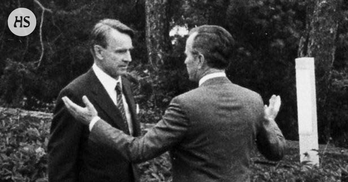 Presidentit George H.W. Bush ja Mauno Koivisto olivat ystävyksiä yli ...