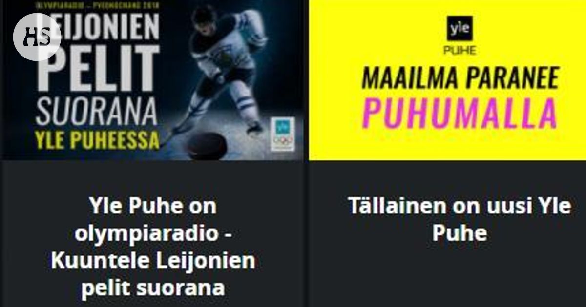 Yle Puhe alkaa soittaa musiikkia maltillisesti, eli parikymmentä ...