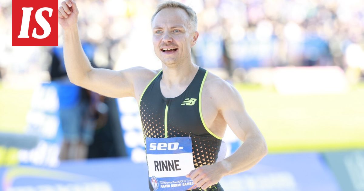 Joonas Rinne herkistyi Suomen ennätyksen jälkeen - Ilta-Sanomat