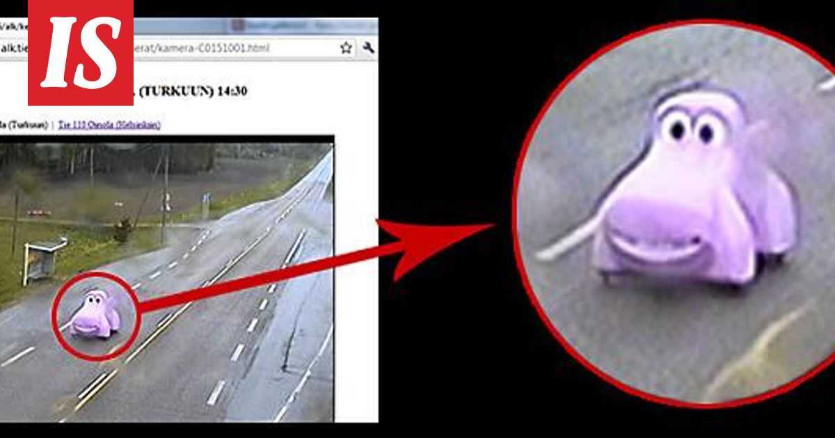 Pinkki auto loksautti poliisin leuat Turussa - soita 112 jos näet tämän ...