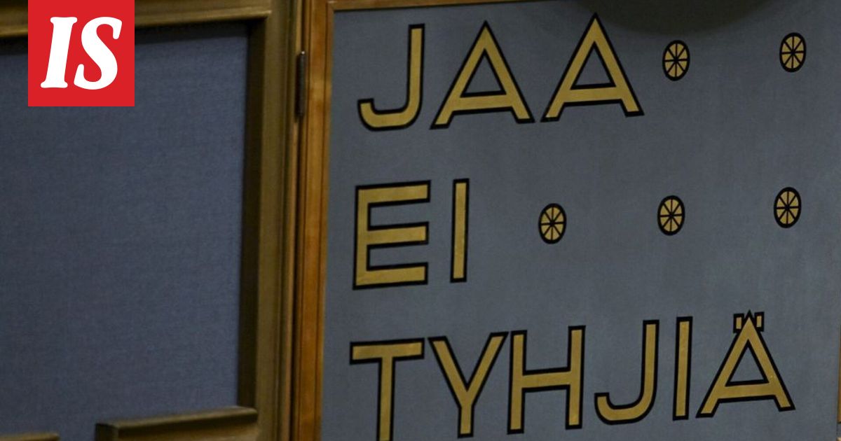 Hallitus sai eduskunnan luottamuksen maatalousäänestyksessä - Ilta-Sanomat