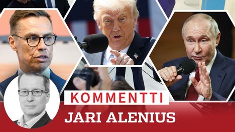 Kommentti: Trumpin ja Putinin piiri pieni pyörii, Stubbkin siinä hyörii ...