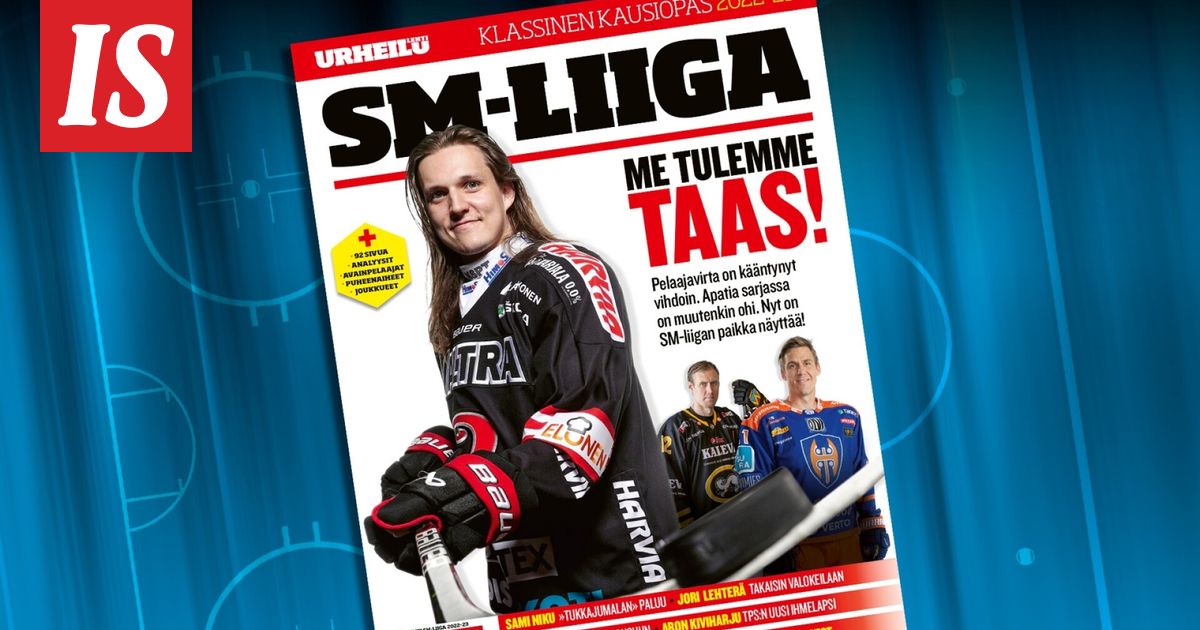 Klassinen kausiopas jääkiekon SM-liigasta nyt myynnissä - Ilta-Sanomat