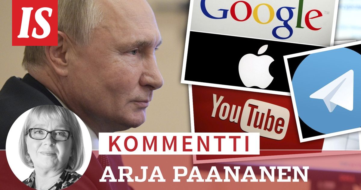 Kommentti: Putin laittoi Applen ja Googlen polvilleen – Venäjän vaaleista tuli suuri ...