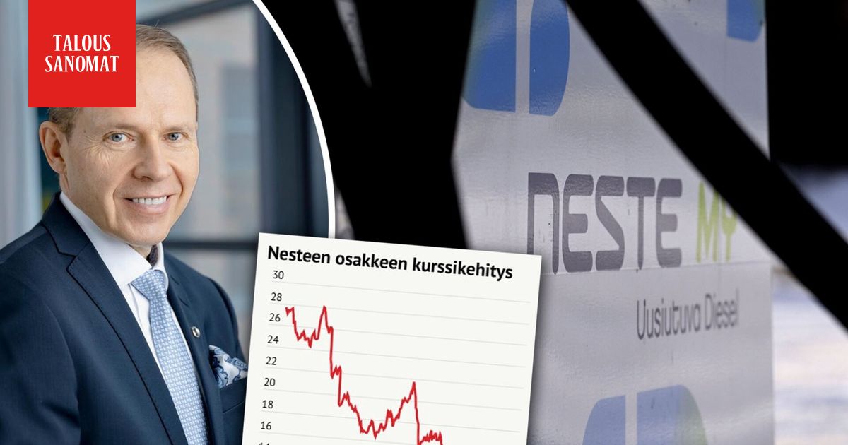 Nesteen tulos tappiolle - Ilta-Sanomat