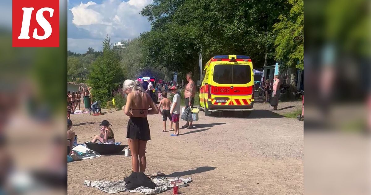 Lasta elvytettiin uimarannalla Espoossa - Ilta-Sanomat