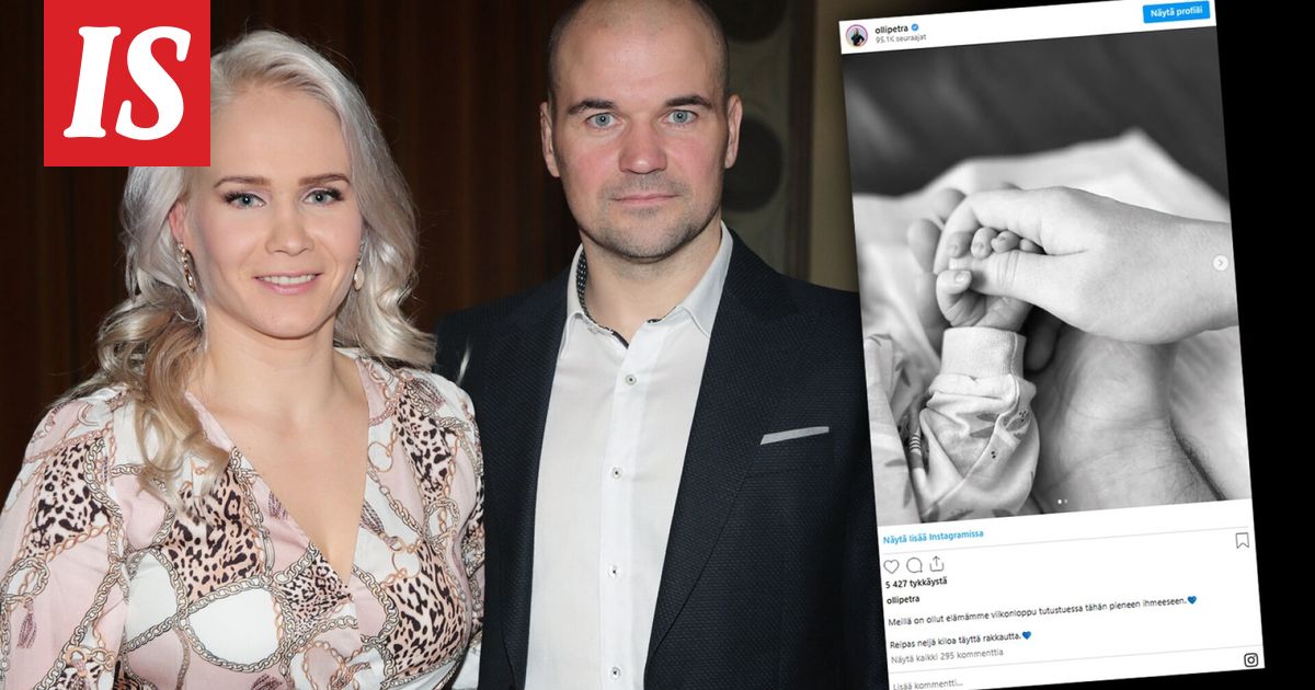 Petra Ollin vauva syntyi - Ilta-Sanomat