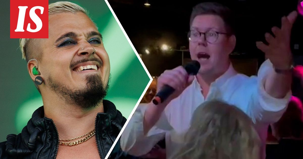 SDP:n puheenjohtaja Antti Lindtman lauloi karaokea puoluejatkojen - Ilta-Sanomat