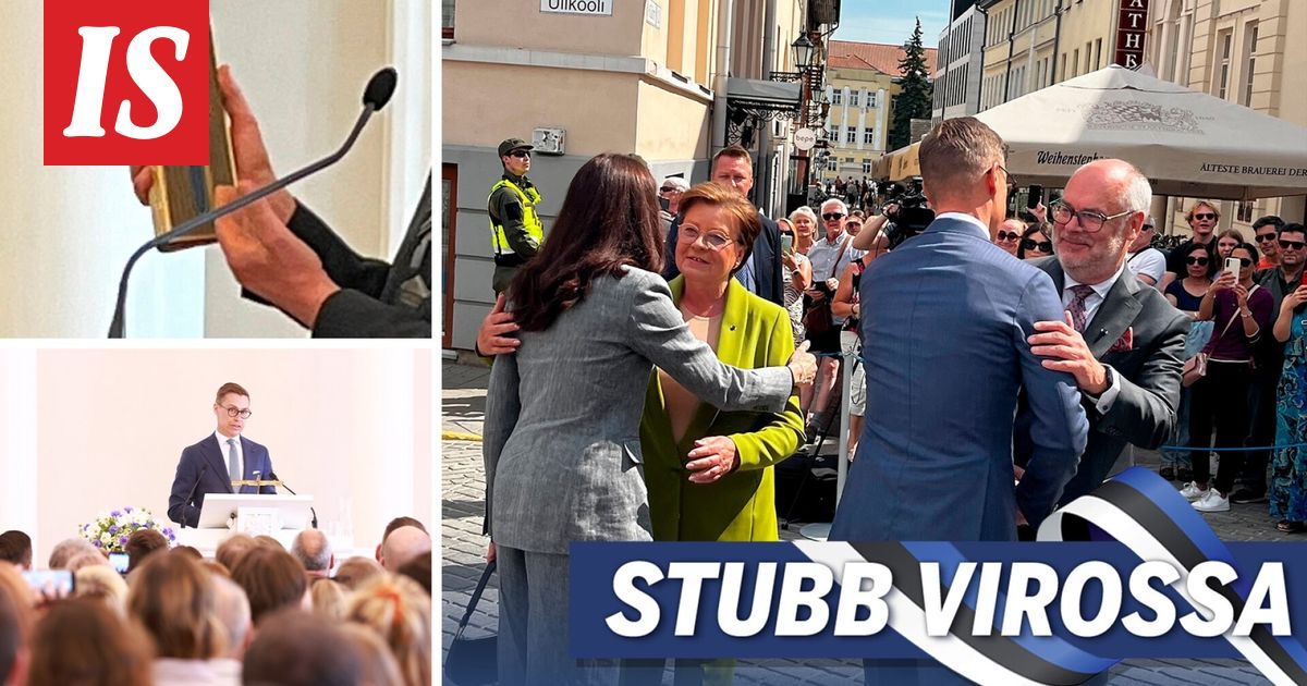 Presidentti Alexander Stubb ja Suzanne Innes-Stubb valtiovierailulla Virossa - Ilta-Sanomat