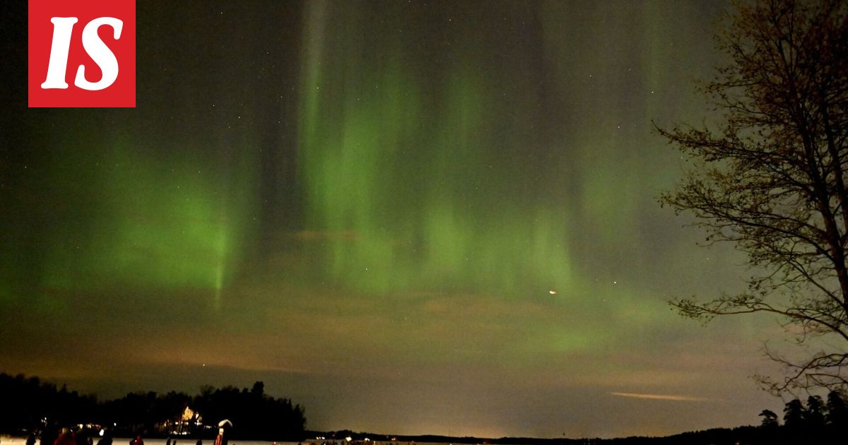 Magneettinen myrsky käynnissä – revontulia voi näkyä etelässä - Ilta ...