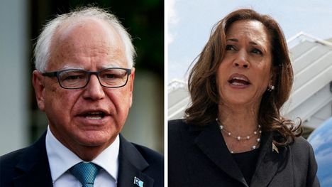 Kamala Harrisin vara­presidentti­ehdokas on Minnesotan kuvernööri Tim Walz