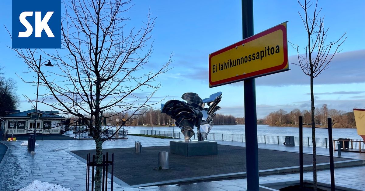 Pori ei järjestä talvikunnossapitoa Etelärannan remontoidulle ranta ...