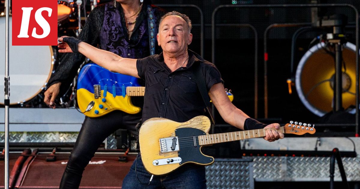 Bruce Springsteen saapuu Suomeen: esiintyy Helsingin Olympiastadionilla ...