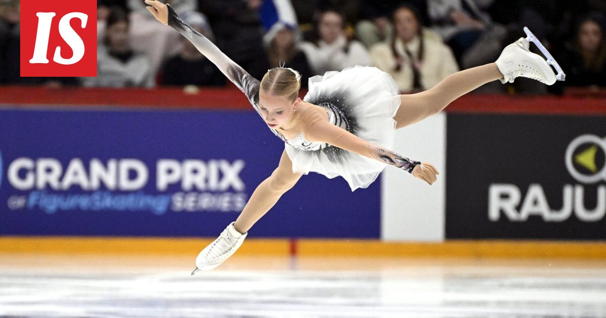 Taitoluistelu: Iida Karhunen, 17, nousi kuudenneksi Finlandia Trophyssa ...