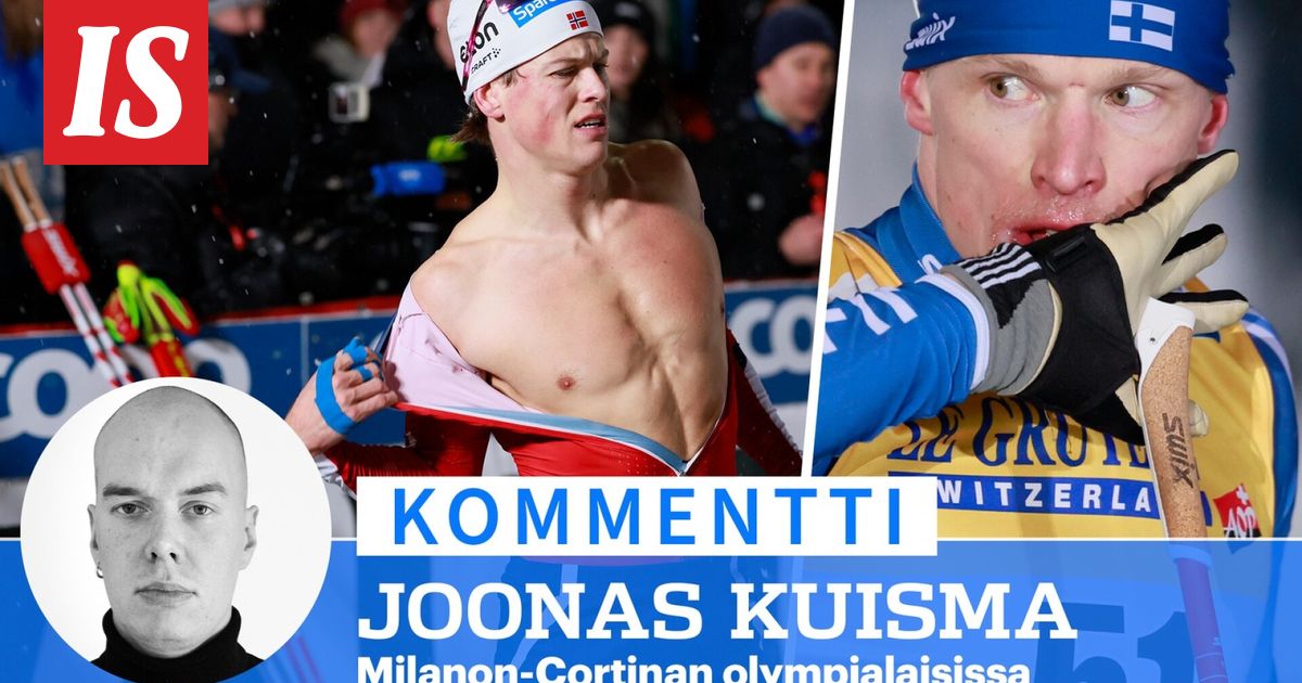 Joonas Kuisman kommentti: Norjalaisen kommentti sai tunteeni ...