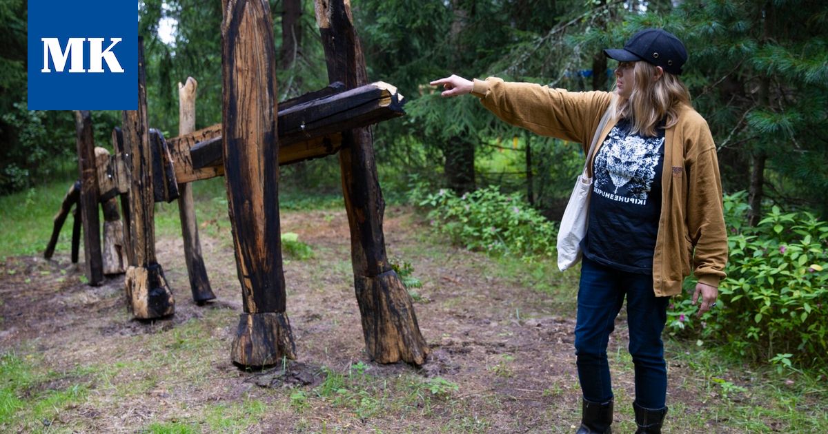 Siikaisissa asuva kuvataiteilija inspiroitui luolamaalausten ...