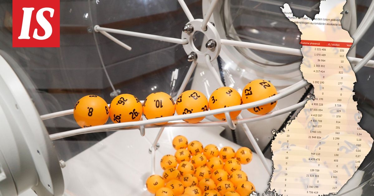 Lotossa ennätyspotti – Sastamalaan runsaasti voittoja kesällä - Ilta ...