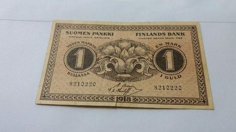 Löytyykö markkasetelistäsi tämä merkintä? Näin arvokas se voi olla ...