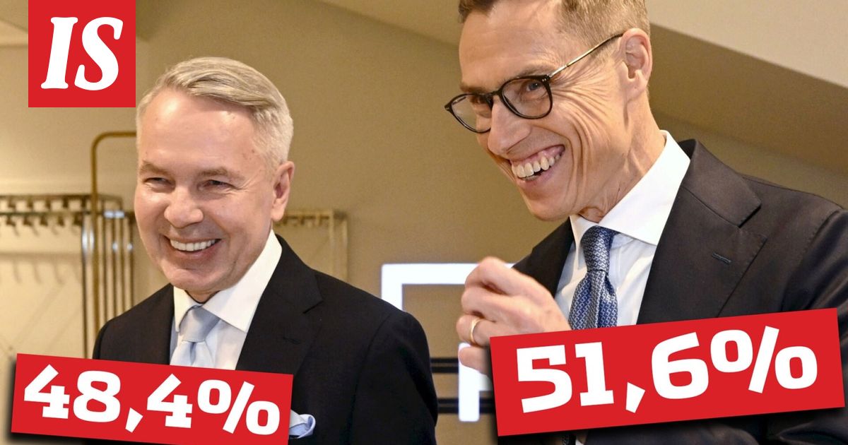 Stubbin ja Haaviston vääntö kaikkien aikojen tiukin presidenttikisa ...