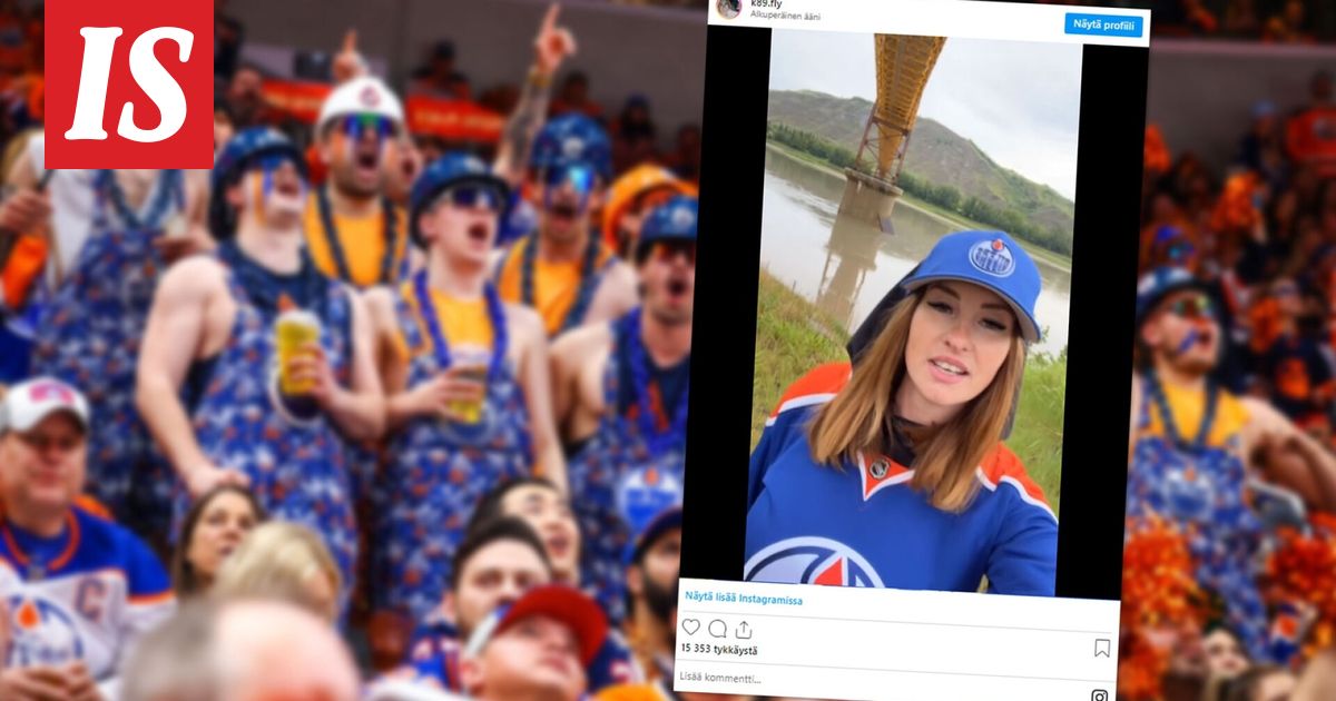 Edmonton Oilers: Kait F paljasti rintansa ja pani koko NHL:n sekaisin ...
