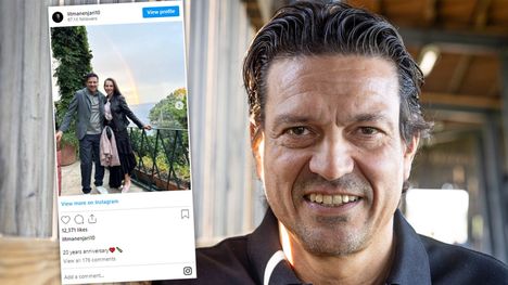 Jari Litmanen julkaisi harvinaisen yhteiskuvan vaimonsa Ly Jürgensonin ...