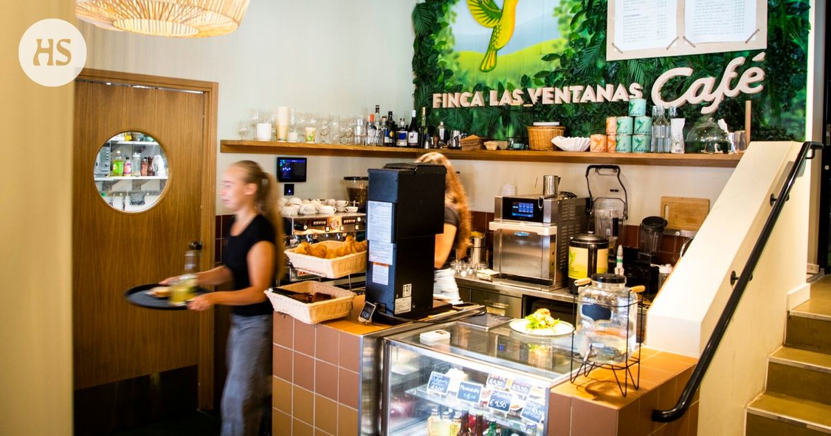 Suomalais-kolumbialainen kahvila Katajanokalla avautuu aikaisin aamulla ...