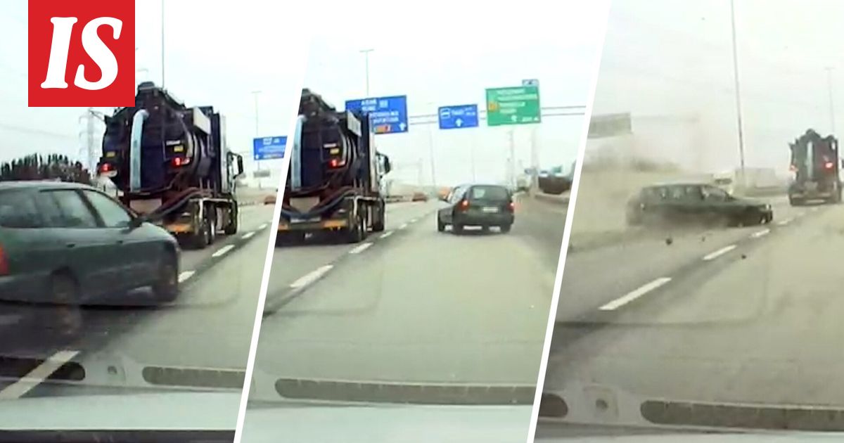 Renault-kuskin vaarallinen ohitus tallentui kojelautakameraan Vantaan ...