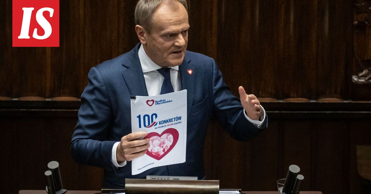 Valta vaihtuu Puolassa – uusi pääministeri Donald Tusk lupasi parantaa maan suhteita Euroopan ...