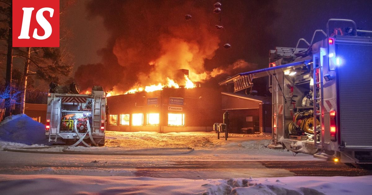 Liekeissä olleessa voidetehtaassa säilytetty maajoukkuehiihtäjien ...