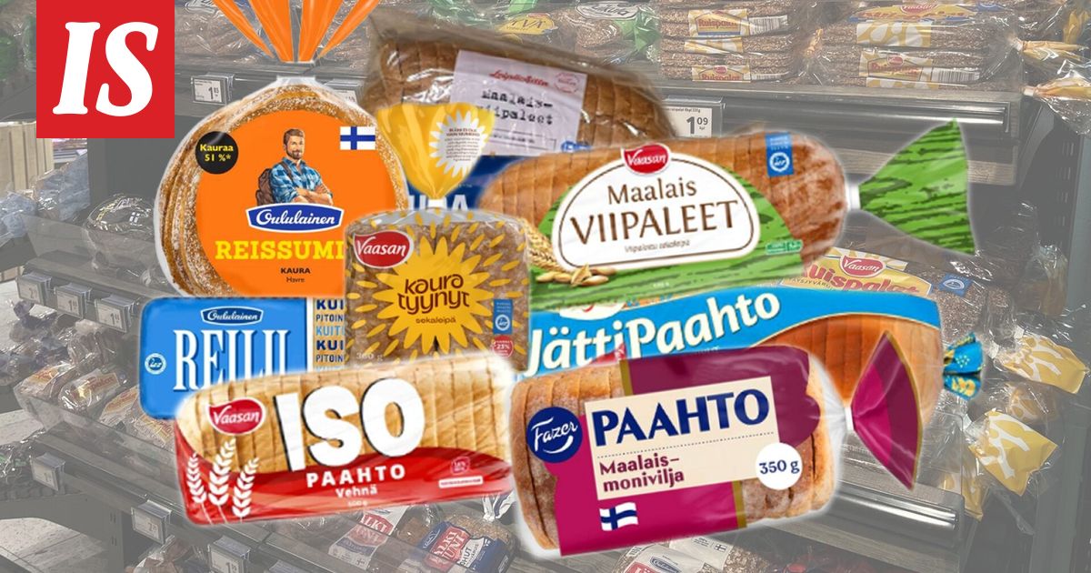 Mikä on paras vaalea leipä? Äänestä suosikkiasi - Ilta-Sanomat