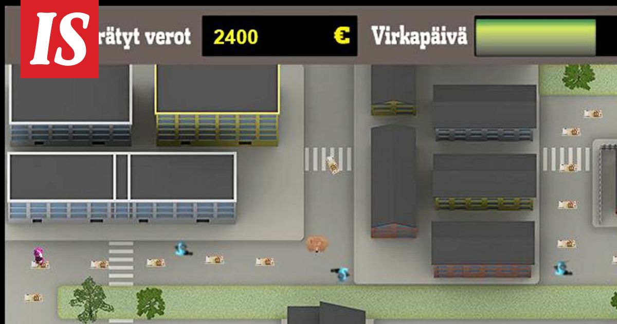 Sinä olet verokarhu! Kokeile, kuinka paljon saat kauhottua rahaa ...
