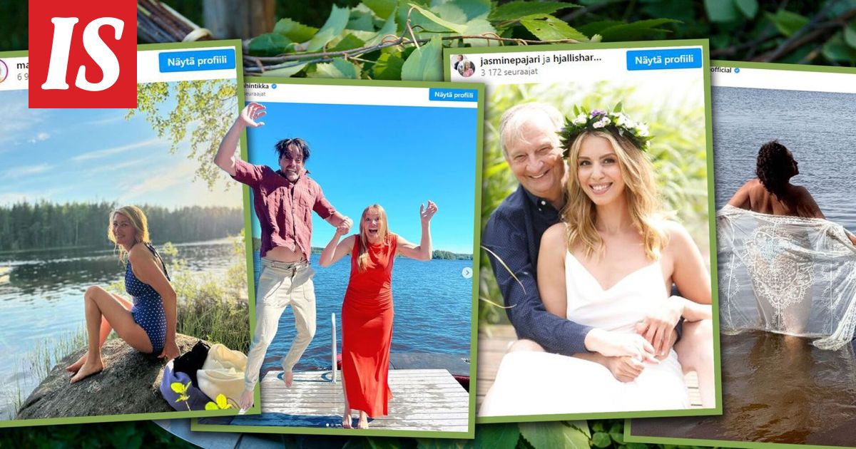 Maria Guzenina julkaisi uimapukukuvan – näin julkkikset viettävät juhannusta - Ilta-Sanomat