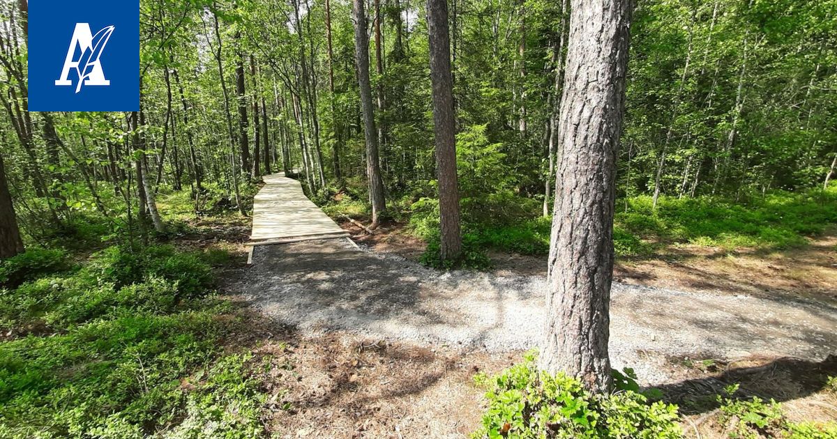 Suositulle ulkoilualueelle aukeaa uusi polku Tampereen Hervannassa