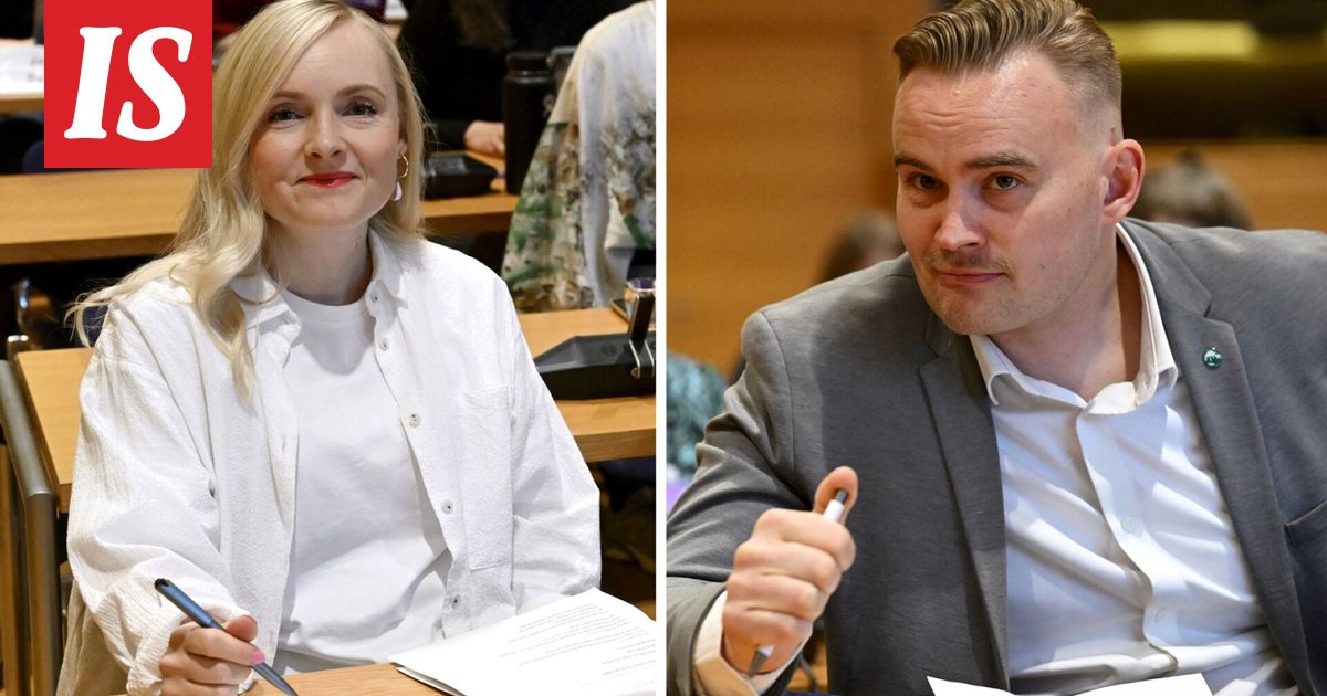 Vihreiden puheenjohtajat Maria Ohisalo ja Atte Harjanne: Toivomme Pekka ...