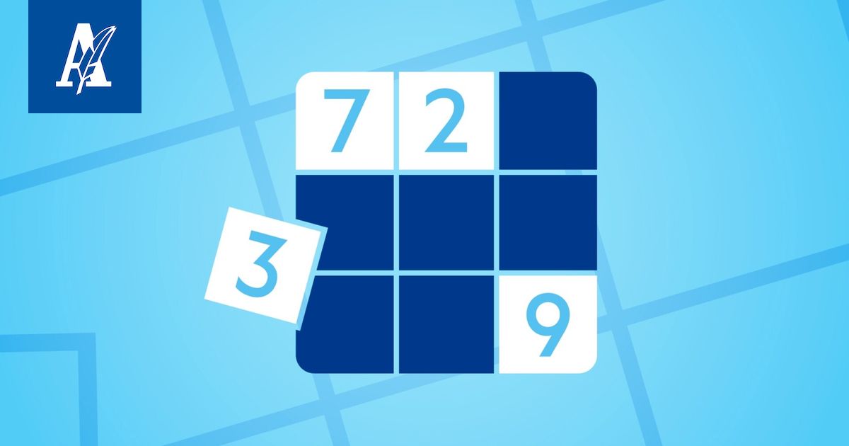Rentoudu hetki: Täytä päivän sudoku