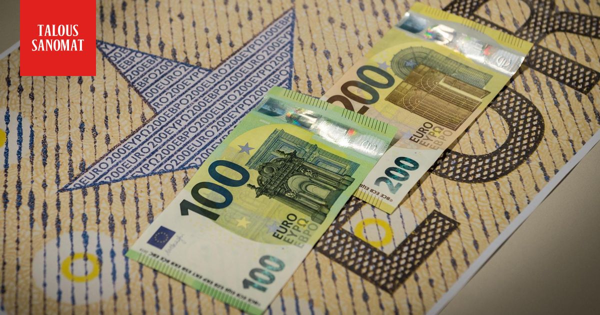 Uudet 100 ja 200 euron setelit otetaan käyttöön – tältä ne näyttävät ...