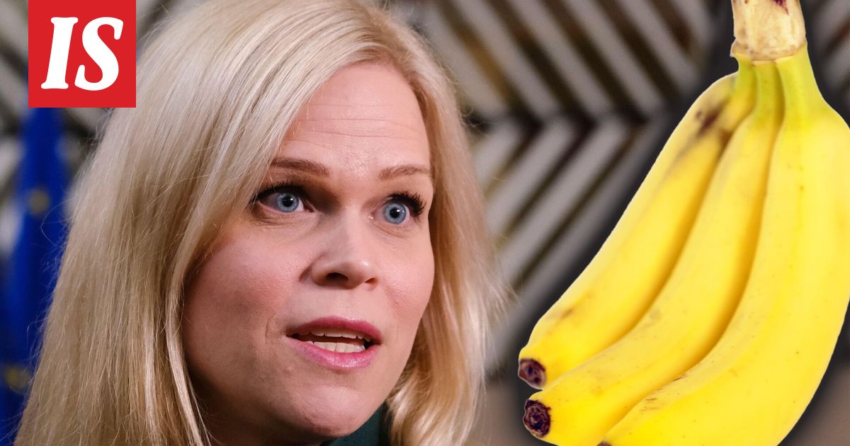 Ruotsin tasa-arvoministeri pelkää banaaneja - Ilta-Sanomat