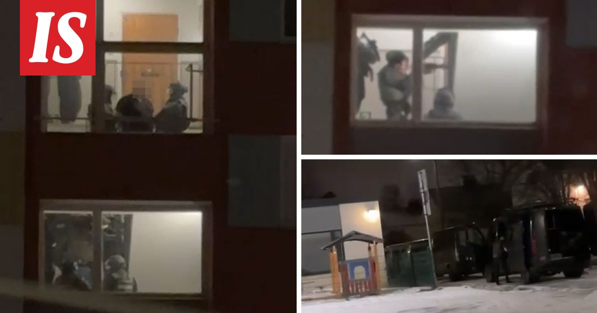 Suuri poliisioperaatio Tampereen Kalkussa - Ilta-Sanomat