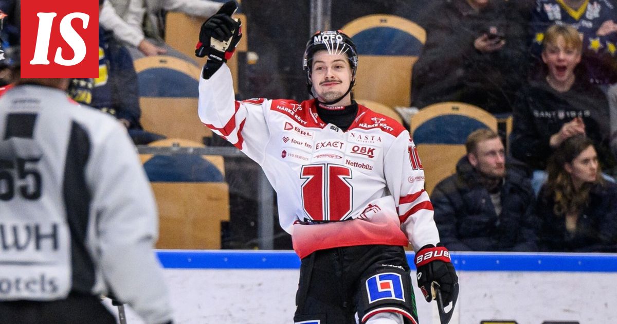 Jääkiekko: Sampo Ranta teki unelmamaalin Ruotsissa - Ilta-Sanomat