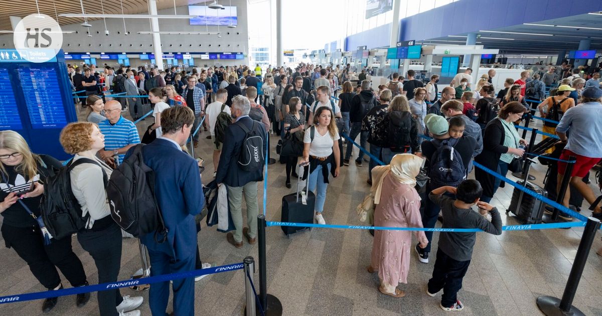 Varoitus ruuhkista Helsinki-Vantaalla | HS.fi