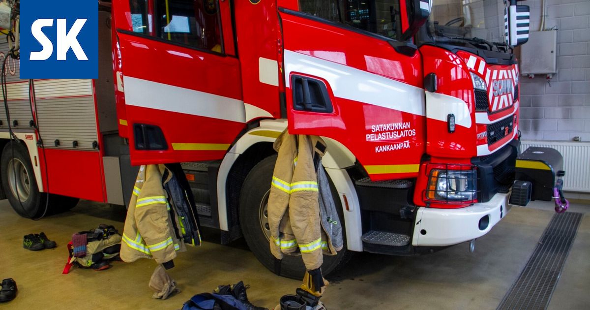 Pieni alue maastoa paloi Niinisalon varuskunnan lähellä - Satakunnan Kansa