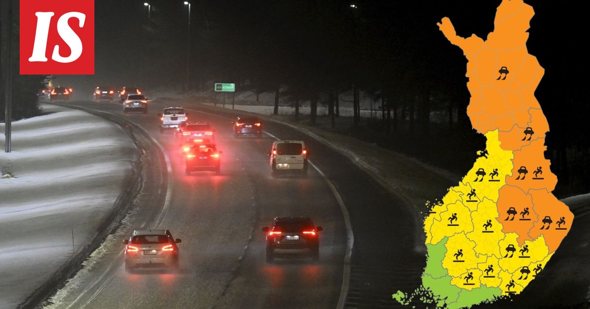 Nyt tuli varoituksia lähes koko maahan – katso oman alueesi tilanne ...