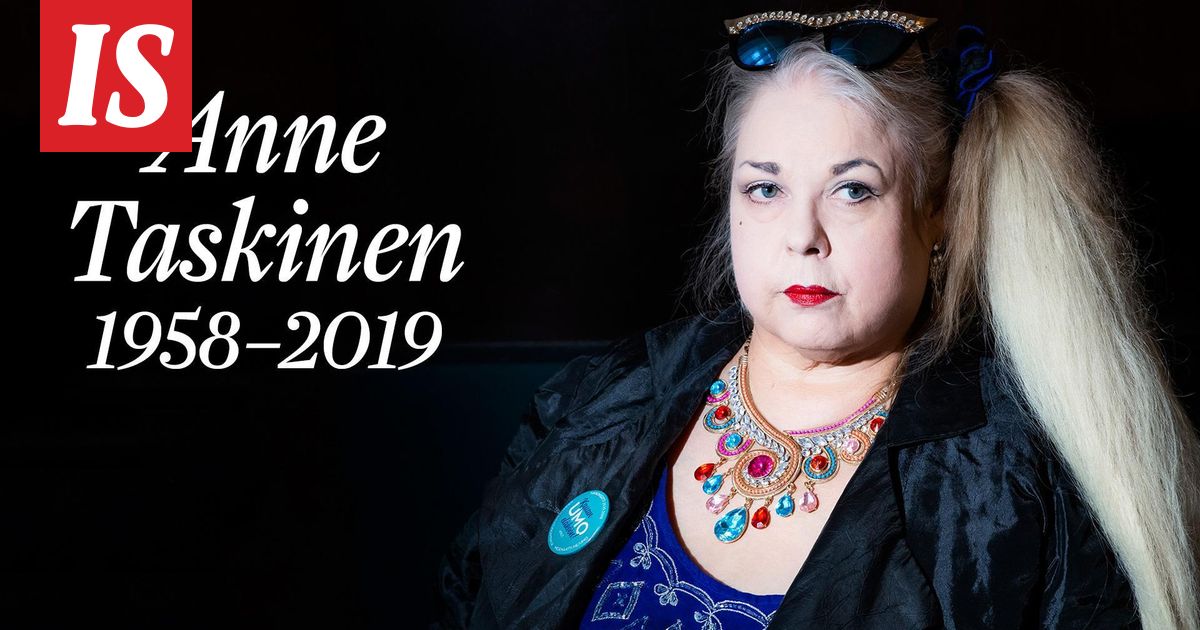 Anne ”Heinäsirkka” Taskinen on kuollut - Ilta-Sanomat
