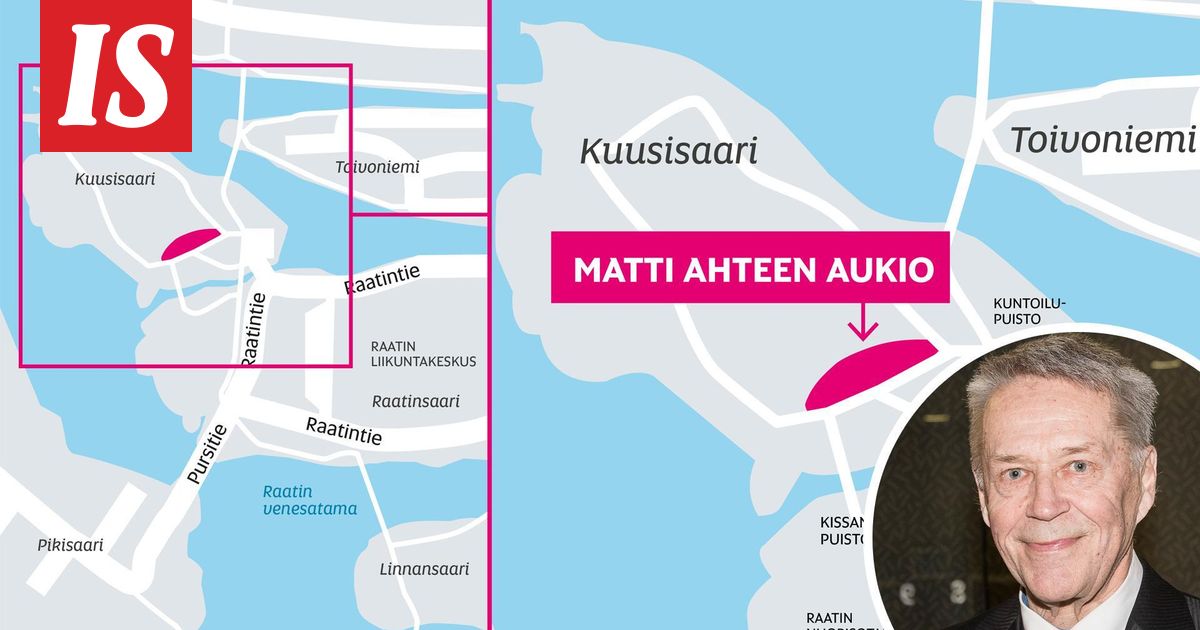 Matti Ahde saa nimikkoaukion Oulun Kuusisaareen - Ilta-Sanomat