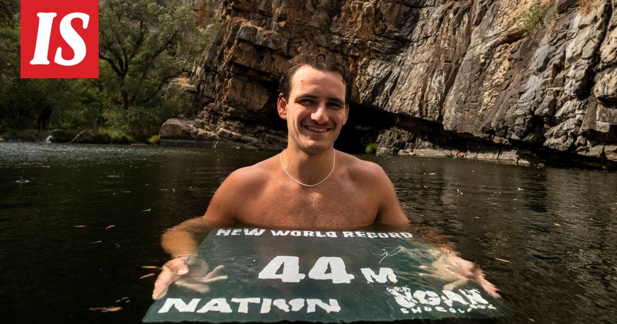 Come Girardot teki death divingin, eli kartsauksen, maailmanennätyksen ...