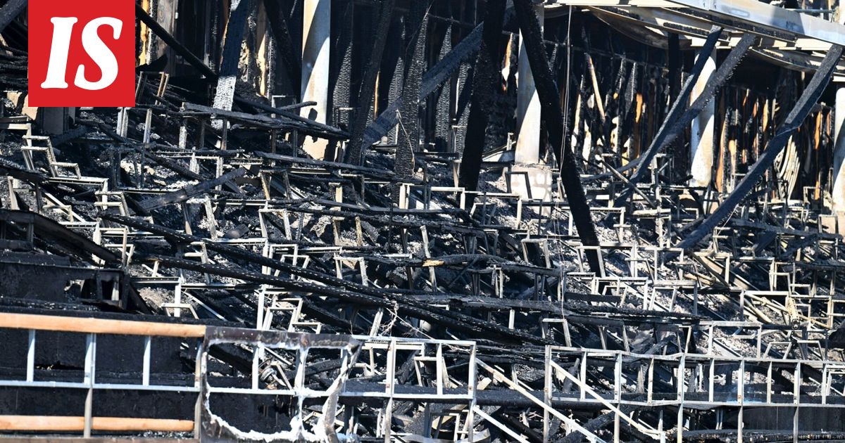 Mustapekka-areenan tulipalosta kuukausi – syttymissyy yhä epäselvä ...