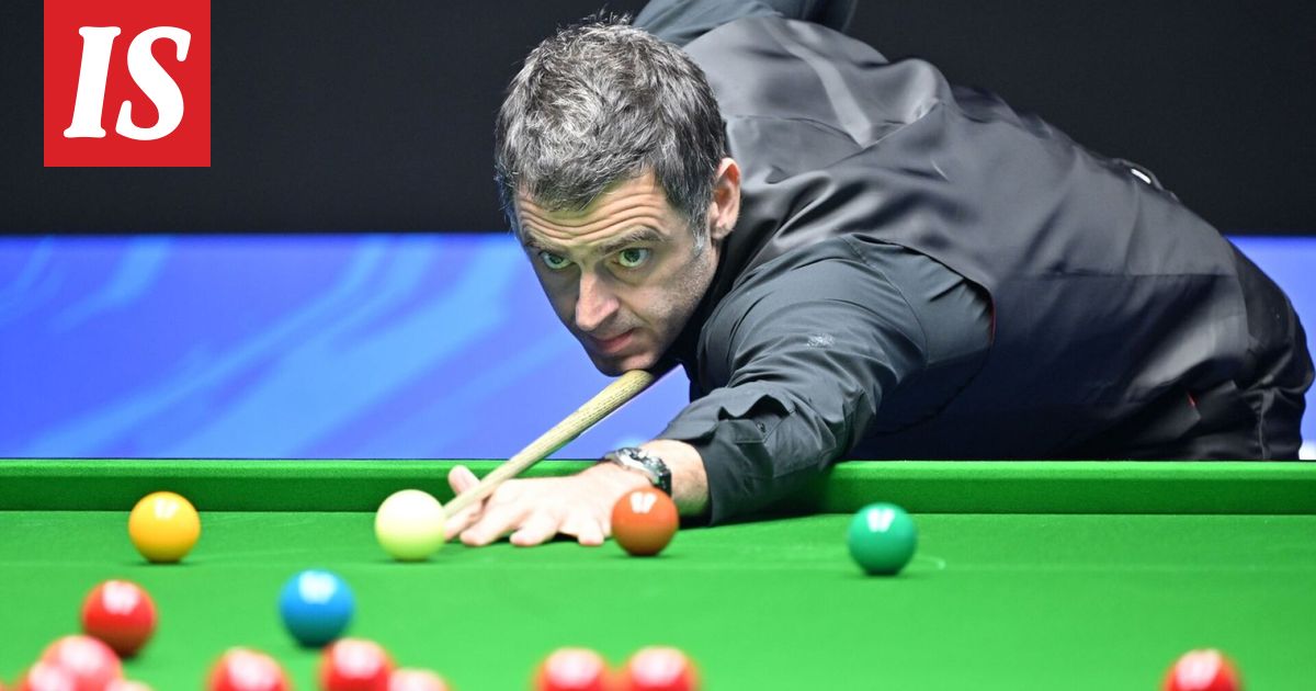 Yle: Snookerin hallitsija Ronnie O’Sullivan pelaa Suomessa - Ilta-Sanomat