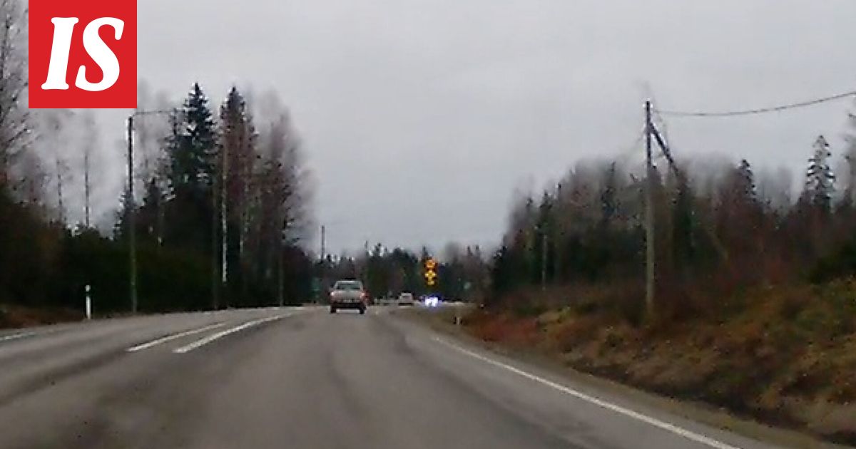 Kojelautakamera tallensi vaarallisen ohituksen matkalla Mäntsälästä ...