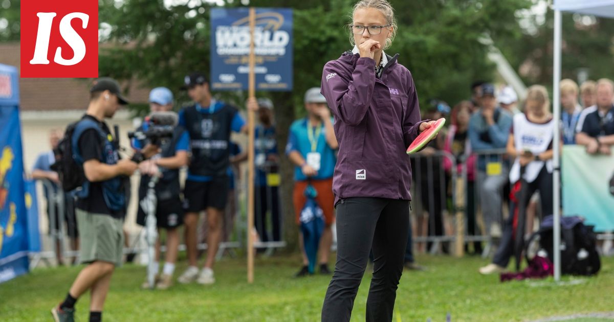 Silva Saarinen nousi frisbeegolfin maailmanrankingin kärkeen - Ilta-Sanomat