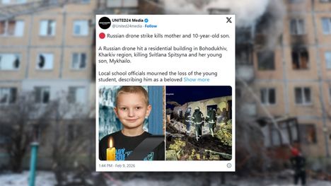 Venäjä surmasi 10-vuotiaan Myhailon – äiti kuoli samassa iskussa - Ilta ...